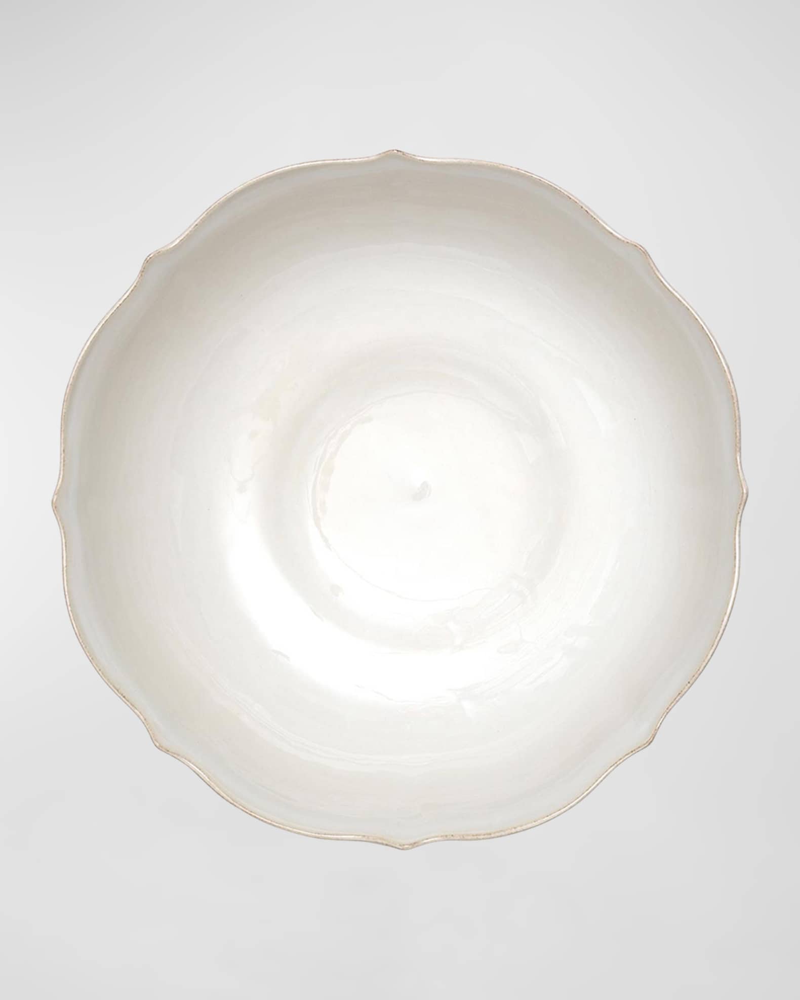 Juliska Berry & Thread 11" Footed Fruit Bowl - Whitewash | Neiman Marcus