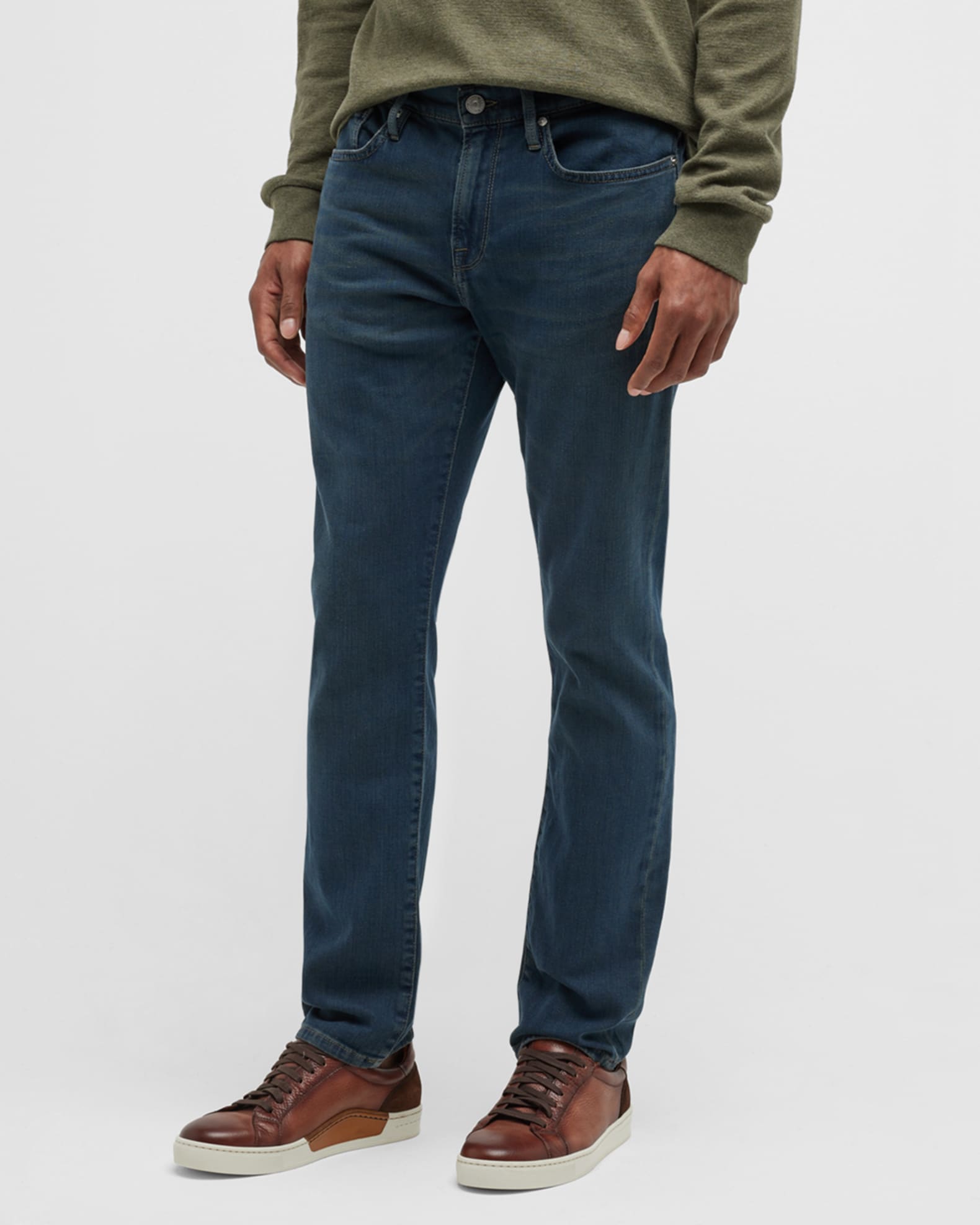 FRAME Men's L'Homme Slim-Straight Jeans | Neiman Marcus