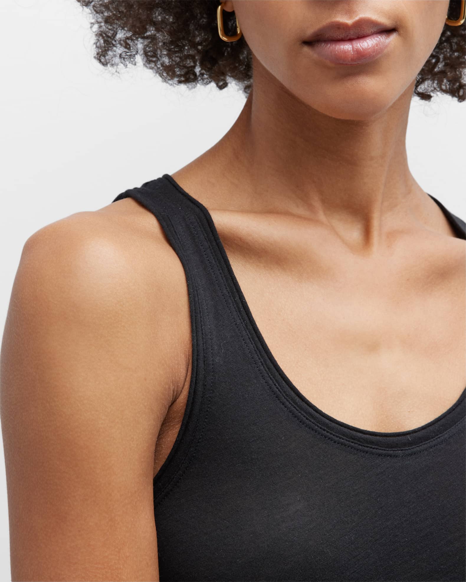 Skin Racerback Organic Cotton Jersey Tank Top | Neiman Marcus