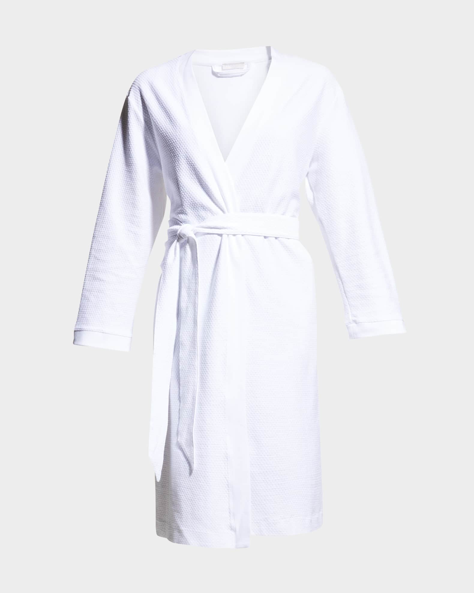 Hanro Cotton Waffle Robe | Neiman Marcus