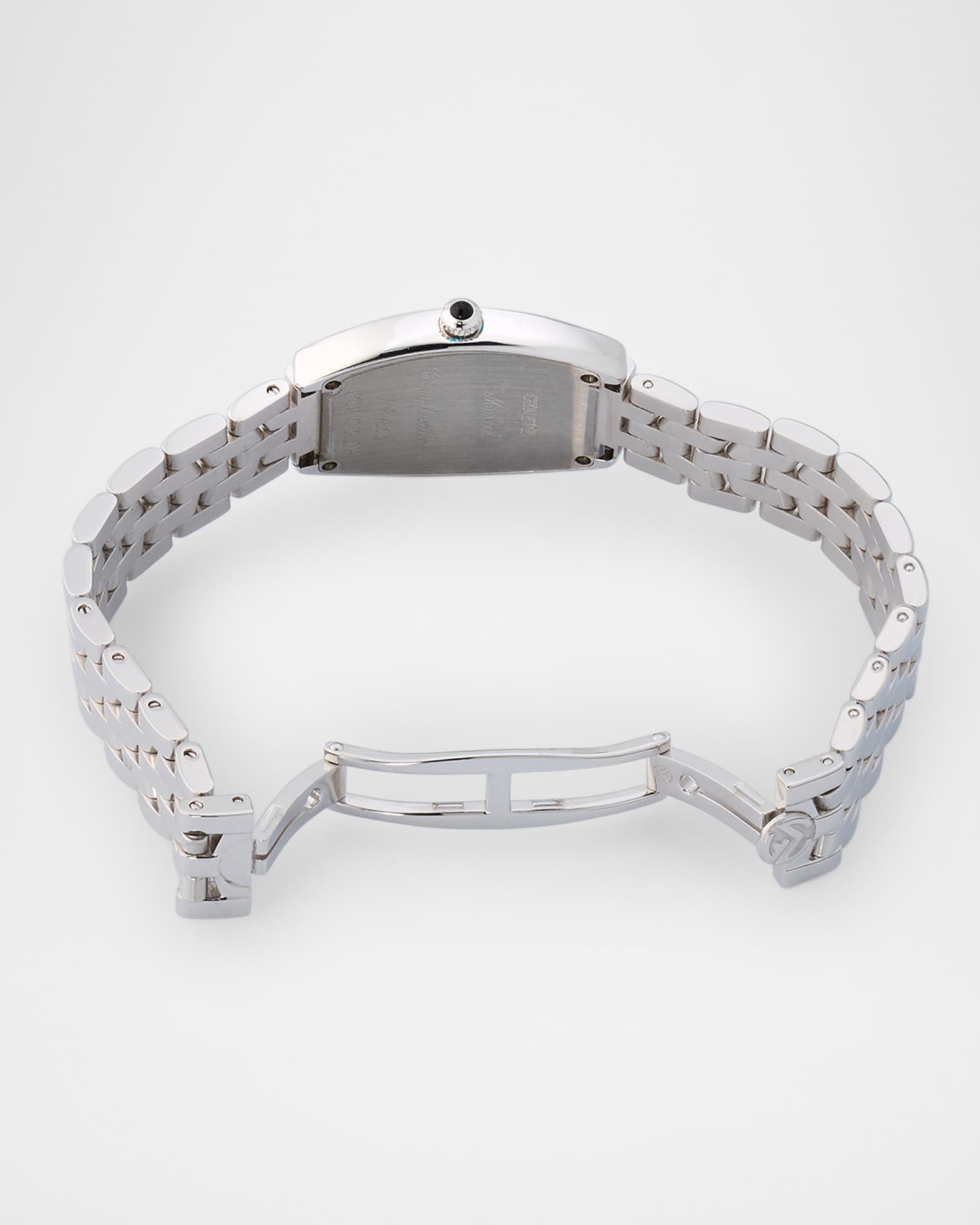 Franck Muller Curvex Stainless Steel Diamond Watch | Neiman Marcus